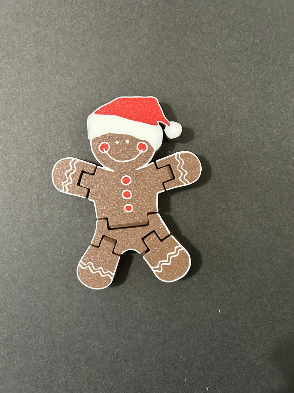 flexi Gingerbread man by Slowpoks Workshop - MakerWorld