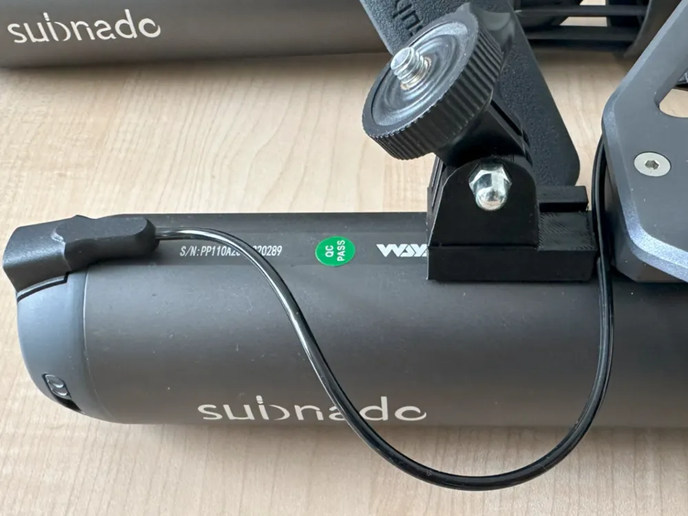 Subnado Dovetail Rail Mount for GoPro/Cameras by sreknob - MakerWorld
