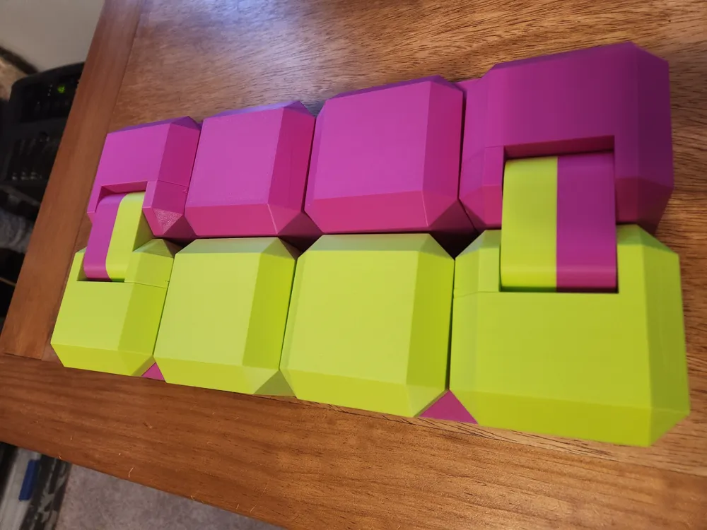 HUGE 4 Inch Fidget Infinity Cube - Free 3D Print Model - MakerWorld