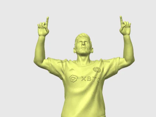 MESSI FIGURE - Free 3D Print Model - MakerWorld