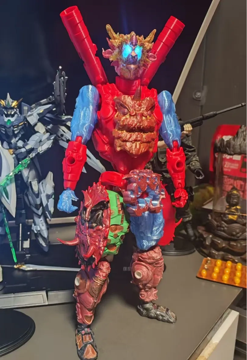 1:6 Modular Posable Action Figure - Spring Auspicious Beast by 熊小猫 ...