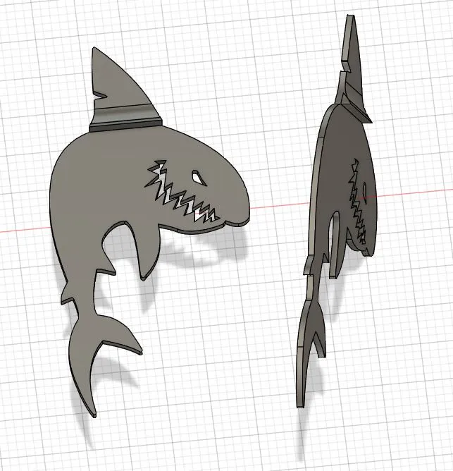 Shark Bookmark - Free 3D Print Model - MakerWorld
