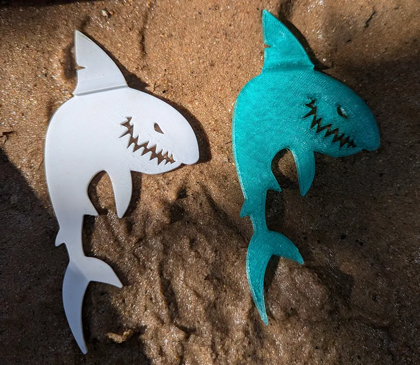 Shark Bookmark by TobyArt - MakerWorld