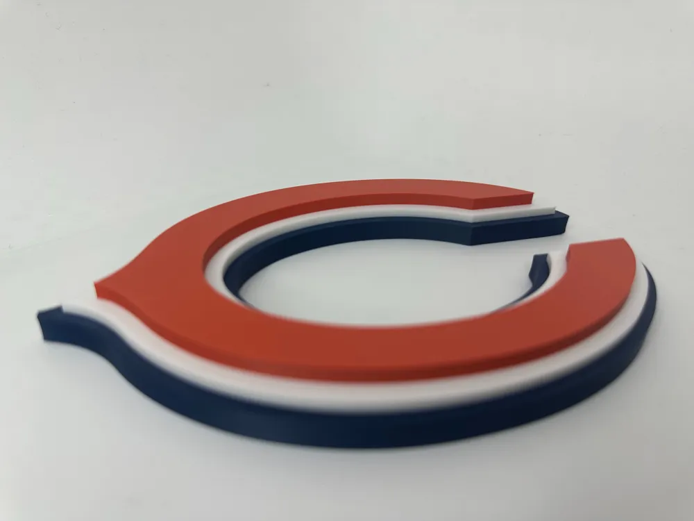Chicago Bears Logo 2002 - Free 3D Print Model - MakerWorld
