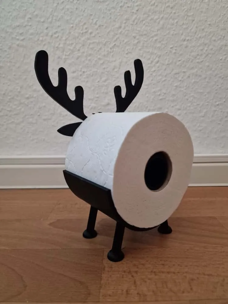 Reindeer Toilet Paper Holder V2.0 by Germanping MakerWorld: Download ...