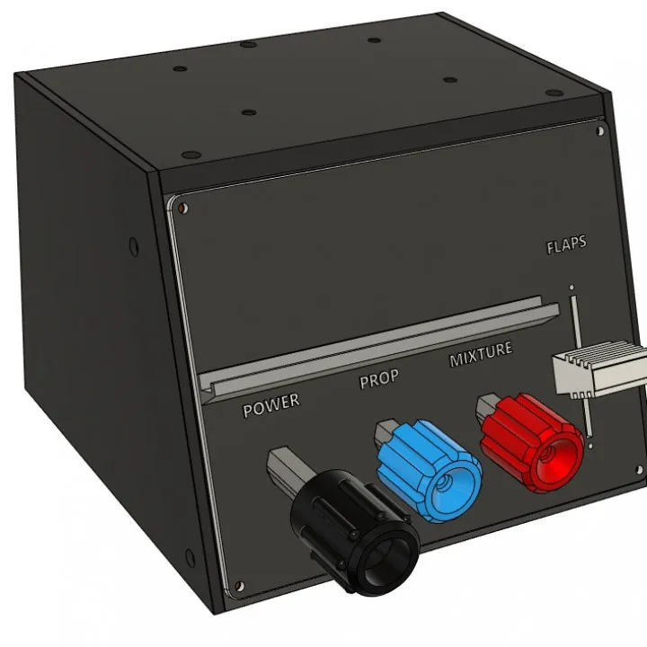 SIM Vernier Throttle by Evo 3D - MakerWorld