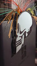 Skull Mohawk of poop lines by romek142 - MakerWorld