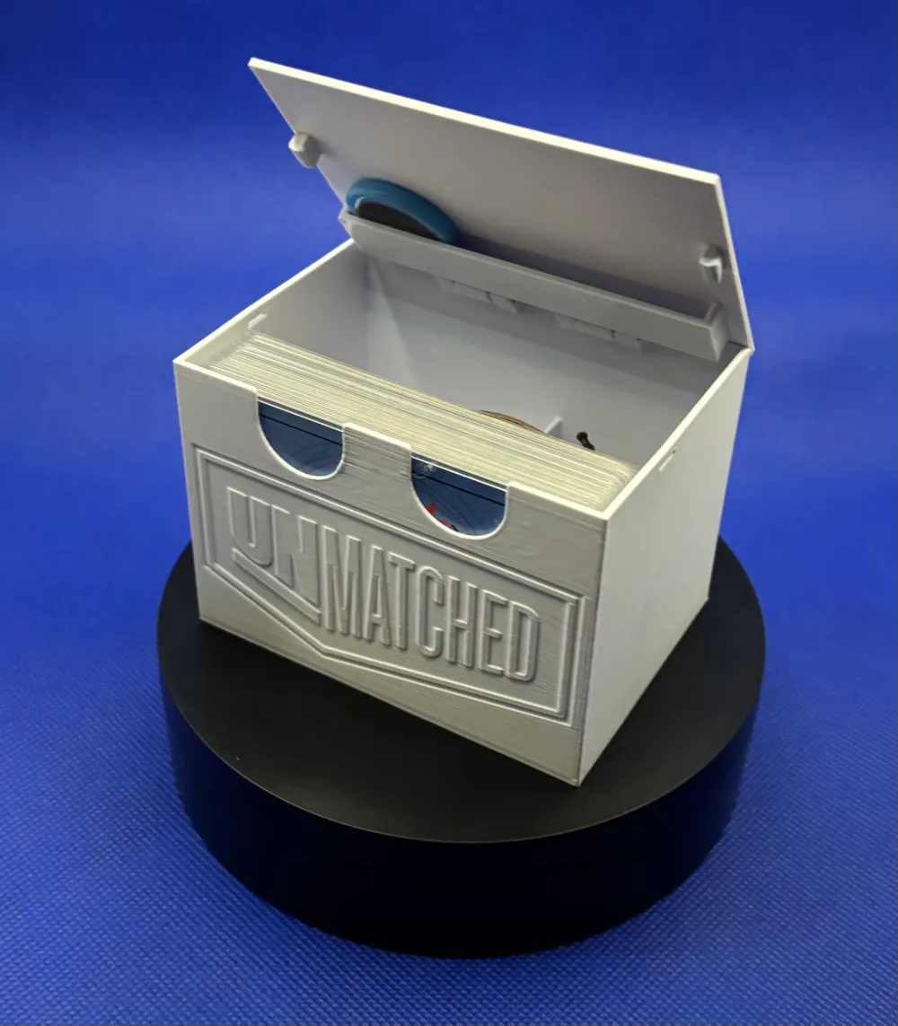 Unmatched Box mit personalisierter Deckelabdeckung Legenden ...