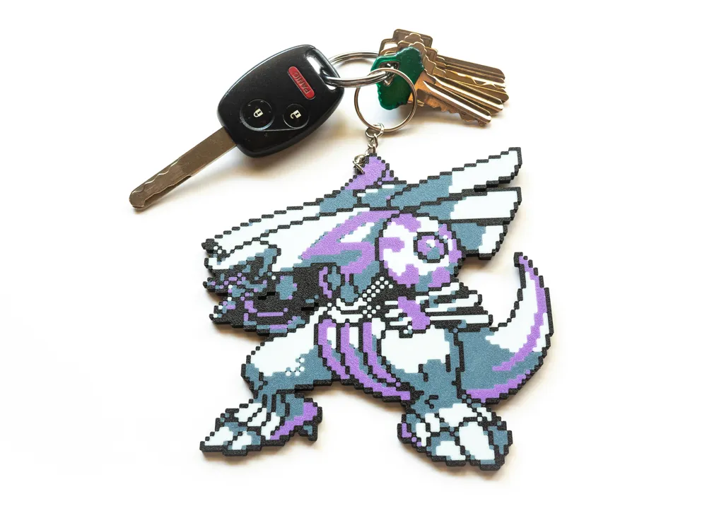 Poke-monster Keychain Pack #29 - Dialga, Palkia - Free 3D Print Model ...