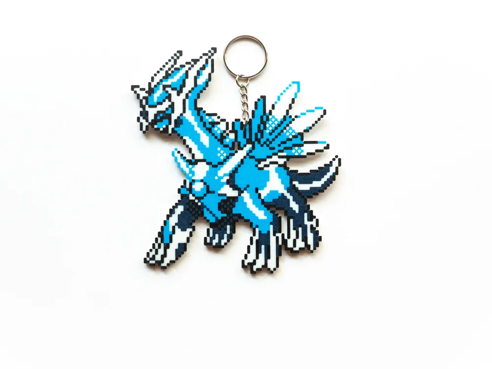 Poke-monster Keychain Pack #29 - Dialga, Palkia - Free 3D Print Model ...