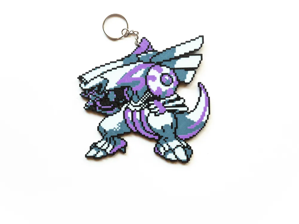 Poke-monster Keychain Pack #29 - Dialga, Palkia - Free 3D Print Model ...