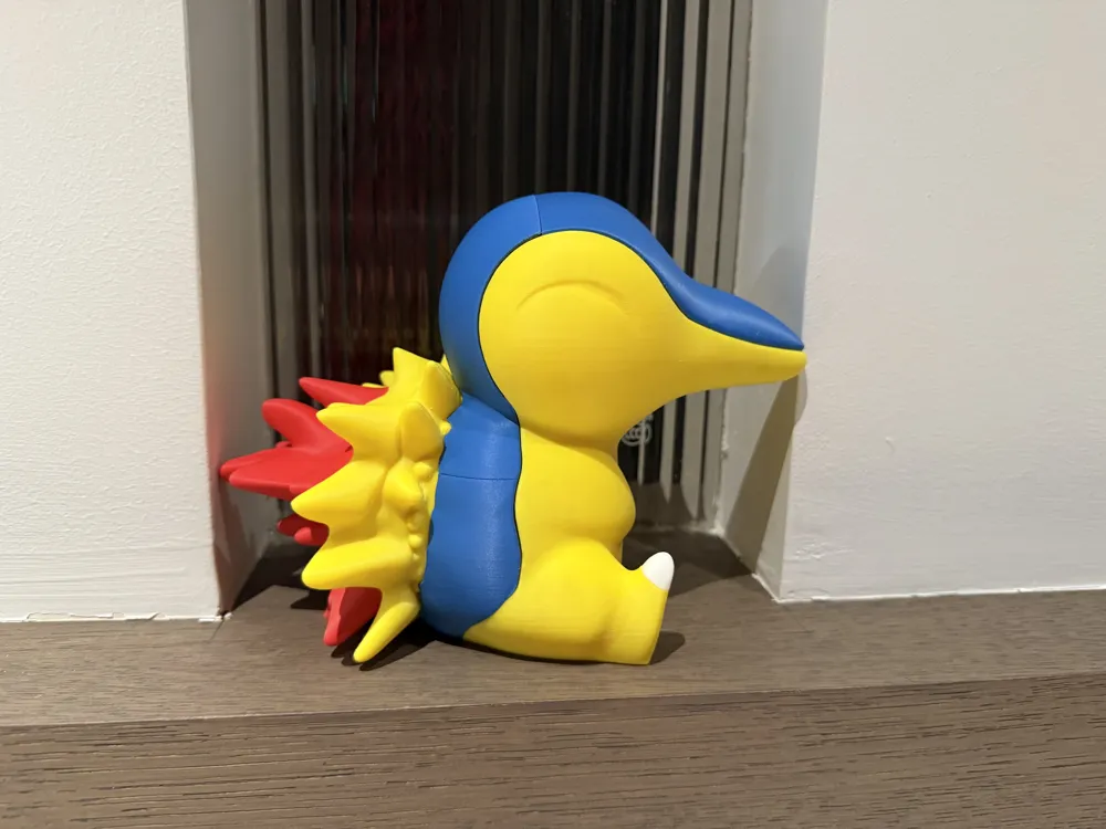 Cyndaquil Multicolor Parts Printing (No AMS needed) by xie MakerWorld ...