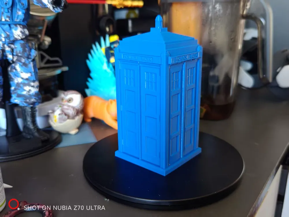 Doctor Who - TARDIS - Pen Holder - Free 3D Print Model - MakerWorld