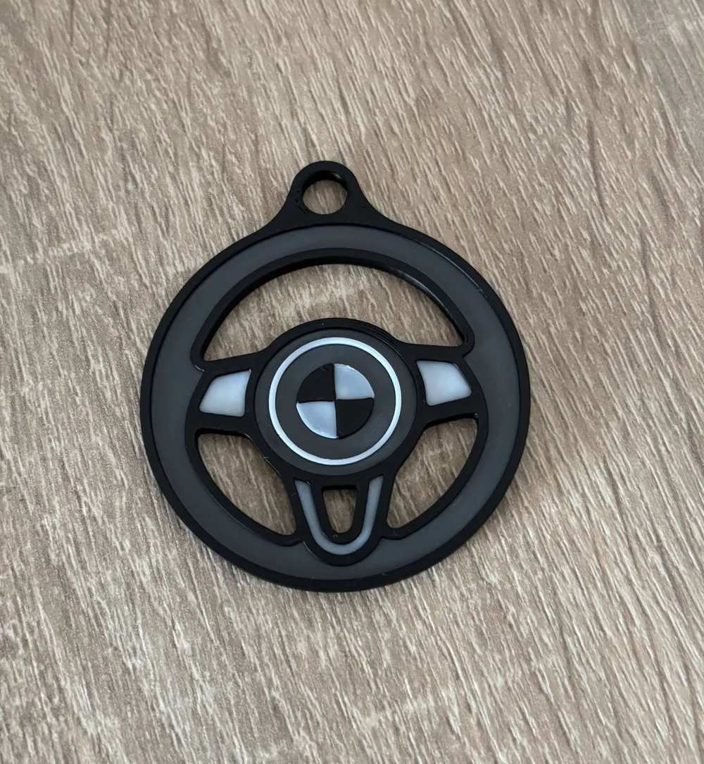 BMW Steering Wheel Keychain by Vismond MakerWorld: Download Free 3D Models