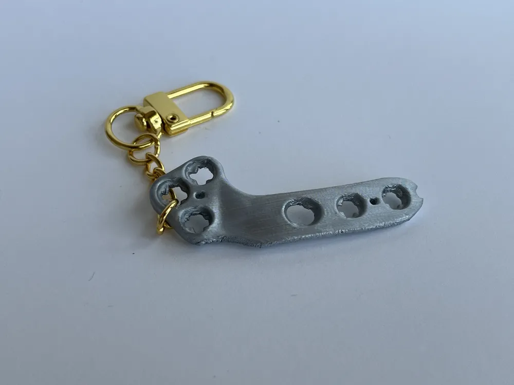 TPLO Plate Keychain - Free 3D Print Model - MakerWorld