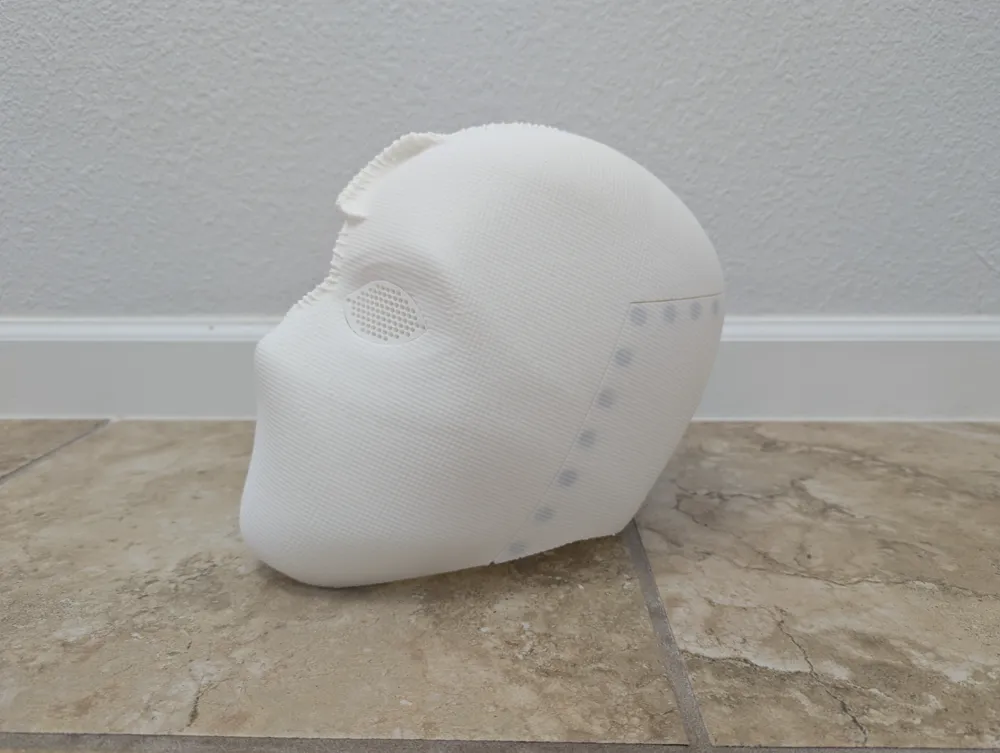 MR Knight Moon Knight Helmet Inspired - Free 3D Print Model - MakerWorld