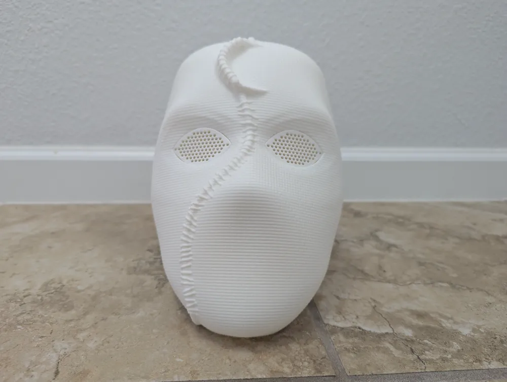 MR Knight Moon Knight Helmet Inspired - Free 3D Print Model - MakerWorld