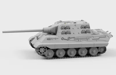 Jagdtiger- heavy tank destroyer 1:35 scale by mikolaj.mazik MakerWorld ...