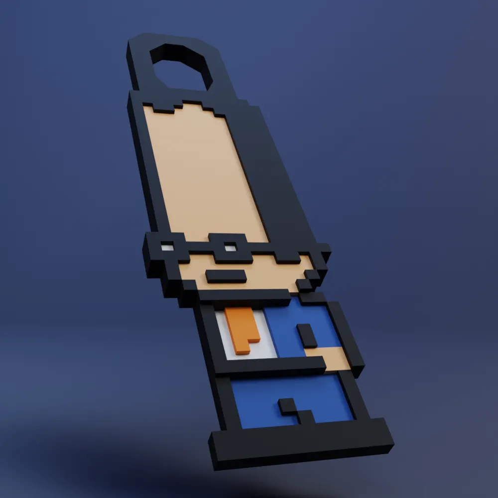 Don Armando Pixel Art Front | Ugly Betty by Josean3GD MakerWorld ...