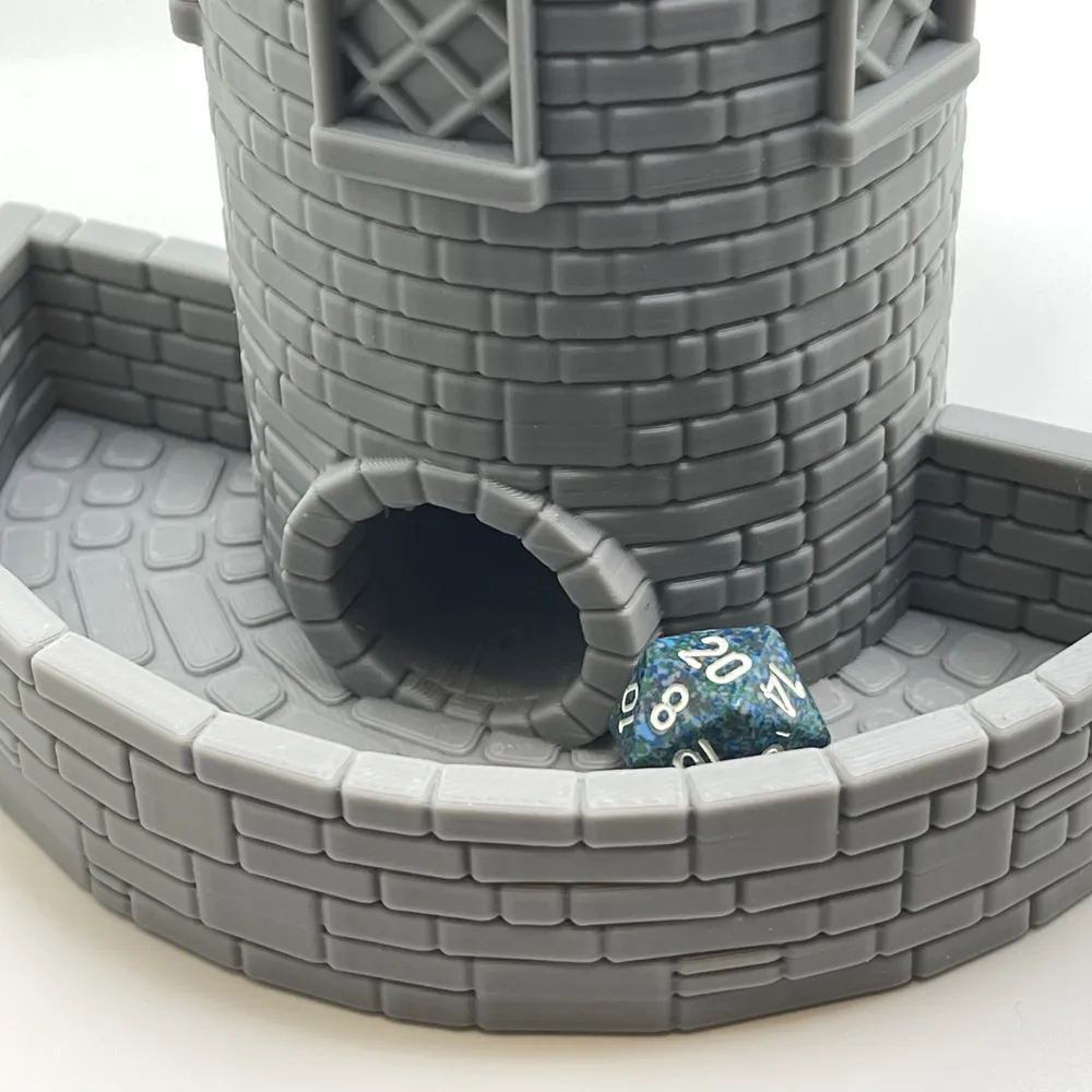 All-in-One Dice Tower and Drink Holder by BSCC MakerWorld: Download ...