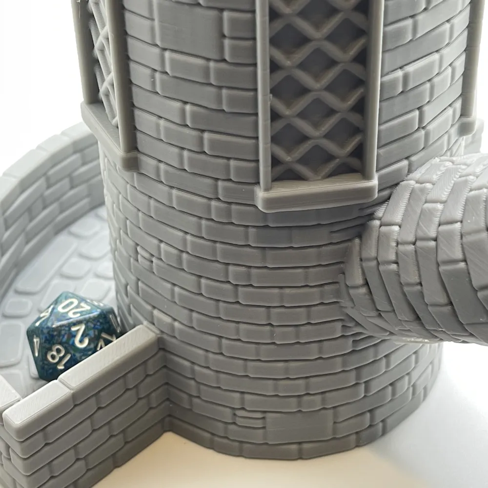 All-in-One Dice Tower and Drink Holder by BSCC MakerWorld: Download ...