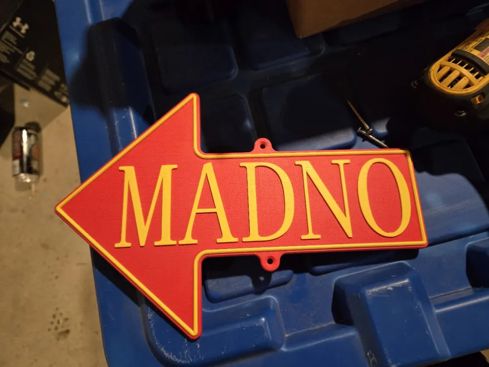 Disc Golf Mando Schild Links und Rechts – Kostenloses 3D-Druckmodell ...
