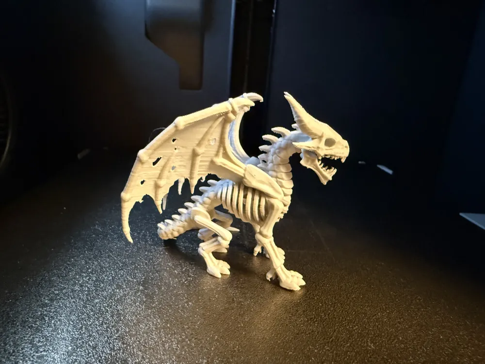Undead Dragon – Bones - Skeleton Miniature by Tech23 MakerWorld ...