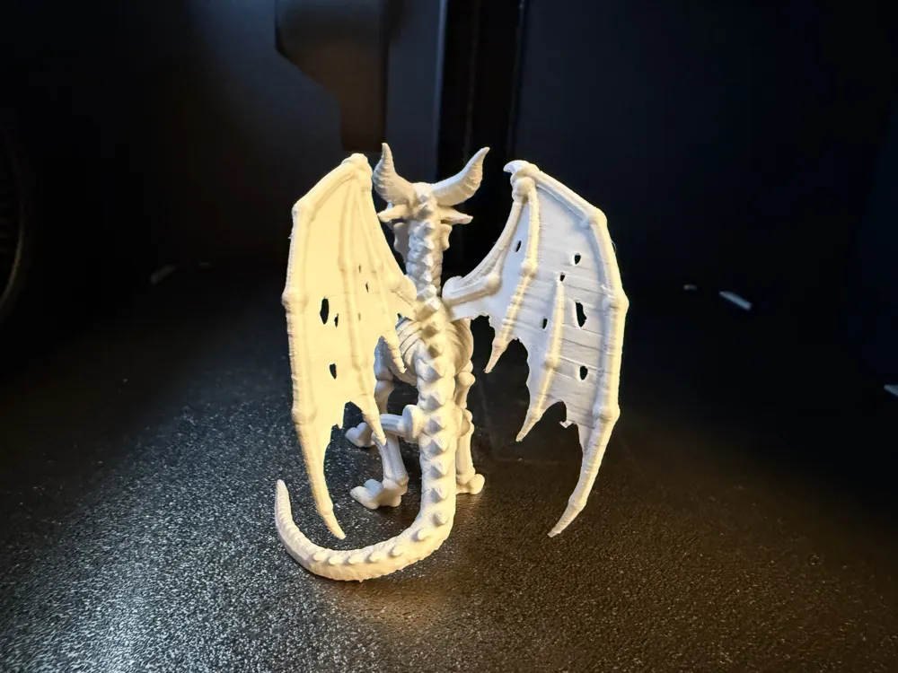 Undead Dragon – Bones - Skeleton Miniature by Tech23 MakerWorld ...