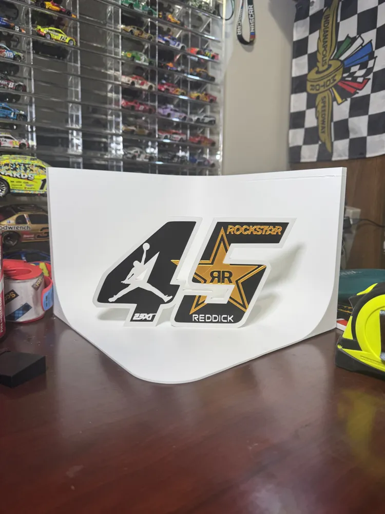 Tyler Reddick Rockstar Energy Drink 45 NASCAR - Free 3D Print Model ...