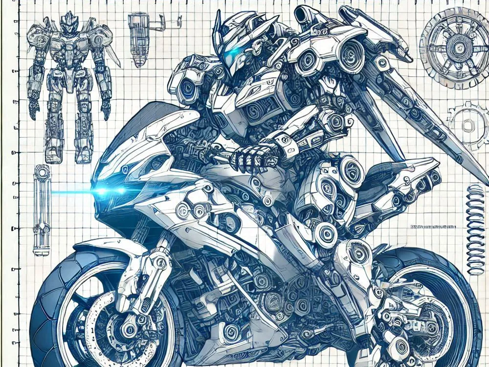 Mecha Bike Robot by Proper3dprints - MakerWorld