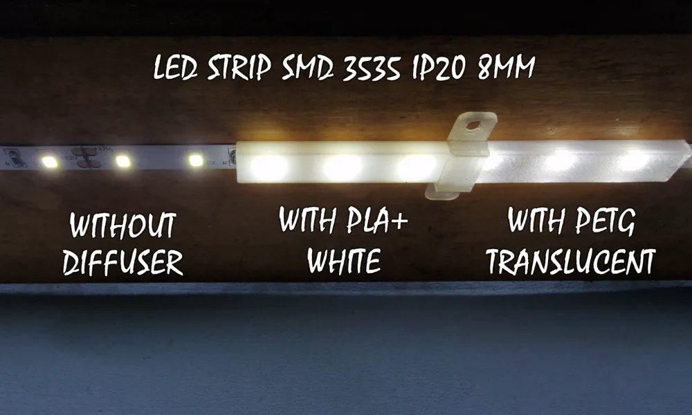Light diffuser for IP20/IP30 LED Strips by BS 3D Print - MakerWorld