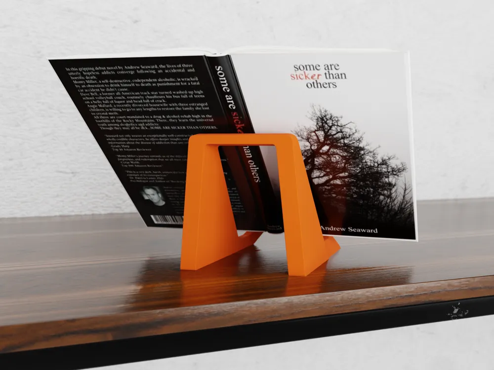 Cook/Recipe Book Stand by Andy_Designs MakerWorld: Download Free 3D Models