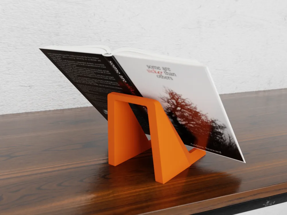 Cook/Recipe Book Stand by Andy_Designs MakerWorld: Download Free 3D Models