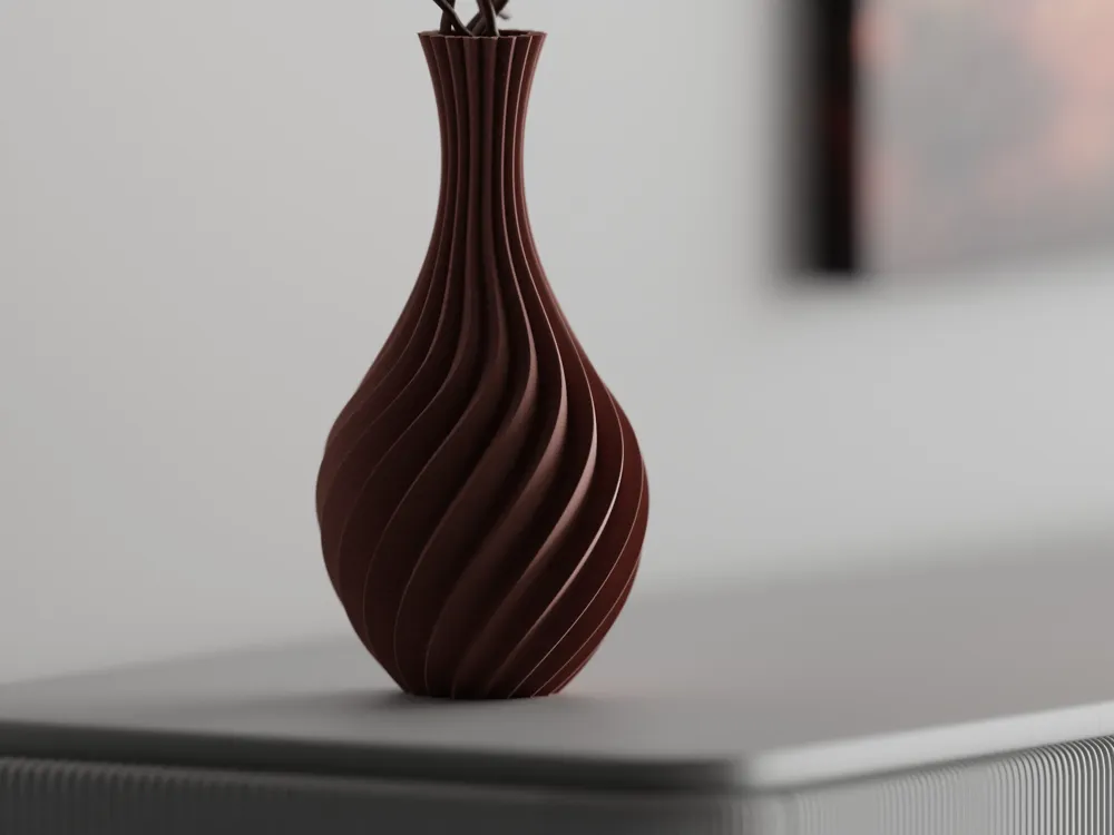Vase Vorticia - Free 3D Print Model - MakerWorld