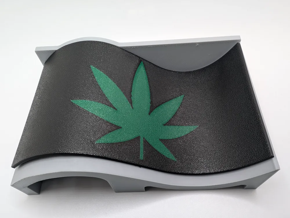 Weed Flag / Plate by Sage Prints and Design MakerWorld: Download Free ...