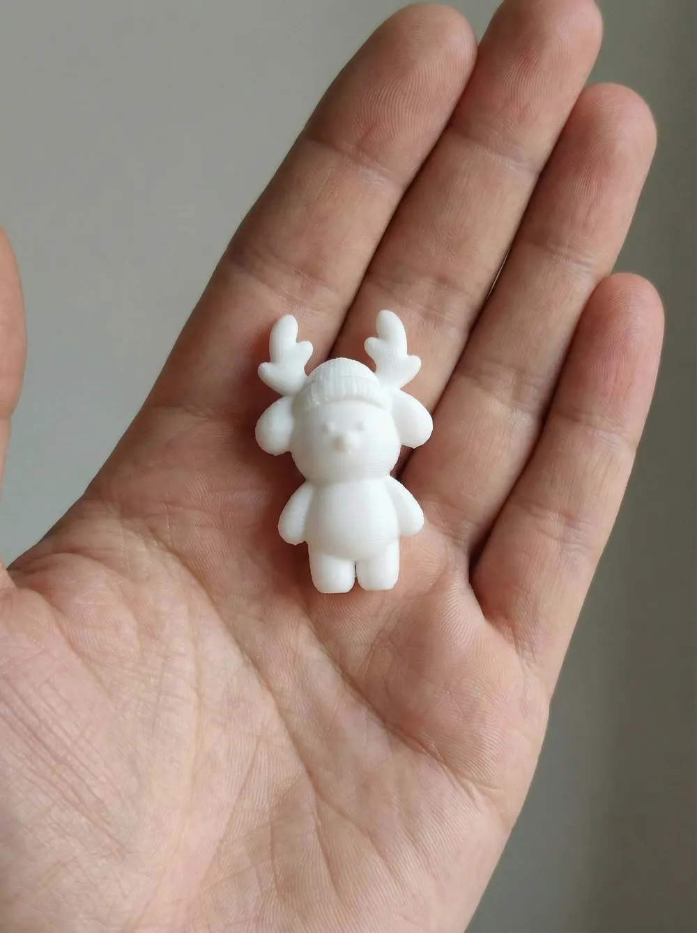 cute mini reindeer set 2 – christmas figurines - Free 3D Print Model ...
