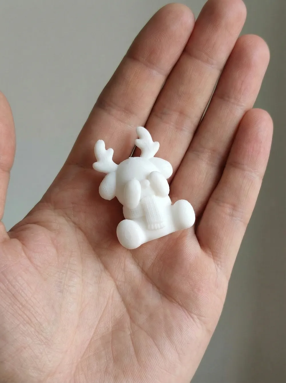 cute mini reindeer set 2 – christmas figurines - Free 3D Print Model ...