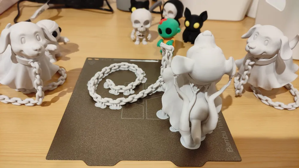Floating Ghost Dog Illusion [V2 No Glue!] - Free 3D Print Model ...