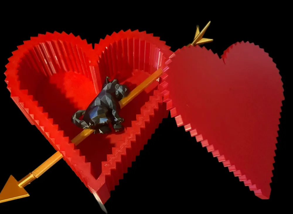 CORAZON PERRUNO SAN VALENTIN by salperpri - MakerWorld