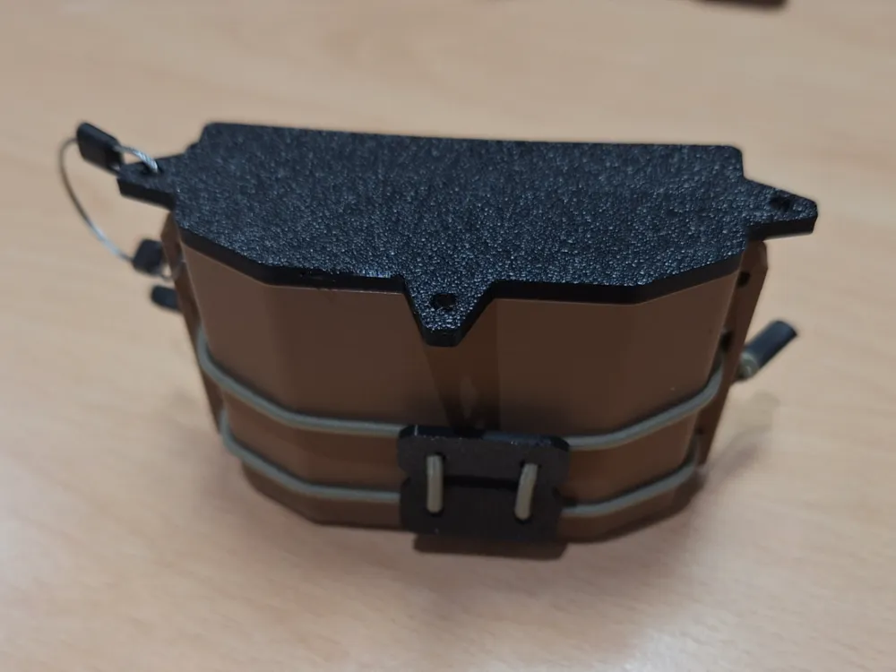 Helmet battery pack - Free 3D Print Model - MakerWorld
