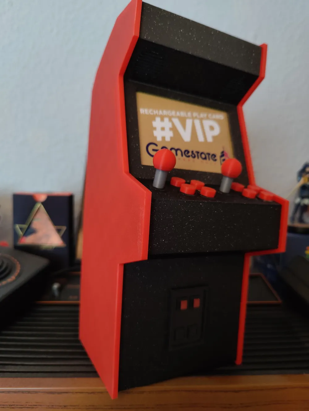 Arcade Cabinet Gift Card Holder - Free 3D Print Model - MakerWorld