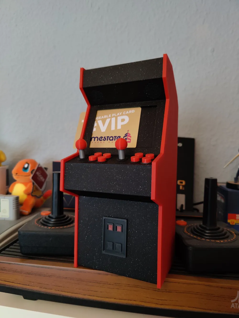 Arcade Cabinet Gift Card Holder - Free 3D Print Model - MakerWorld