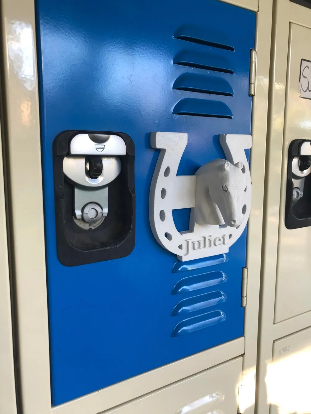 Horse Name Tag - Horse shoe equestrian by amorris - MakerWorld