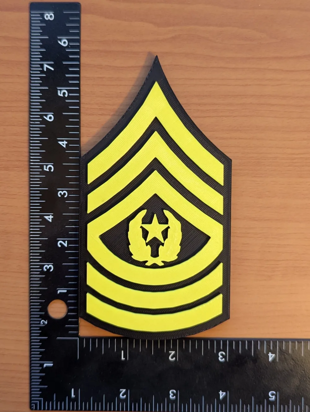 ARMY Command Sergeant Major E9 Rank by jwharris79 MakerWorld: Download ...