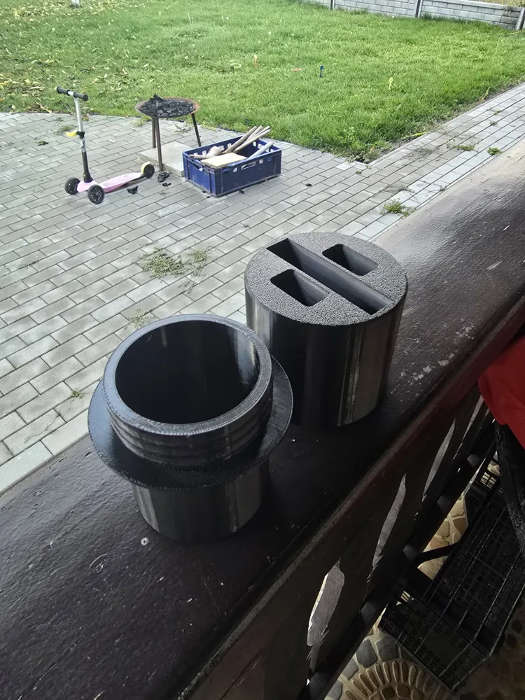 IQOS dual Iluma one holder and car ashtray - Free 3D Print Model ...