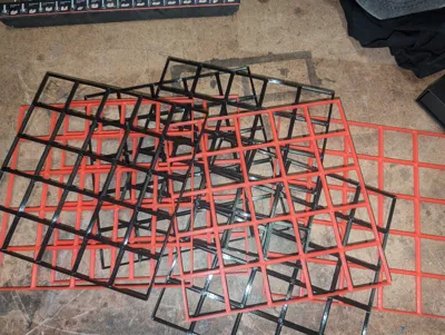 Gridfinity 5x5 Superlight Base Stacked 8 Levels Remixed by 3DNoob ...