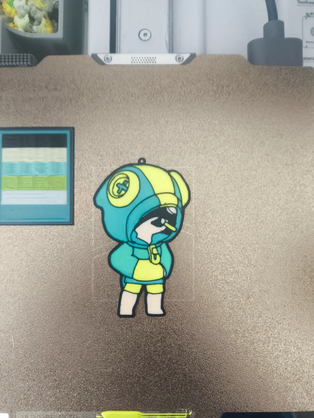Brawl Stars Leon Keychain by Ludo - MakerWorld