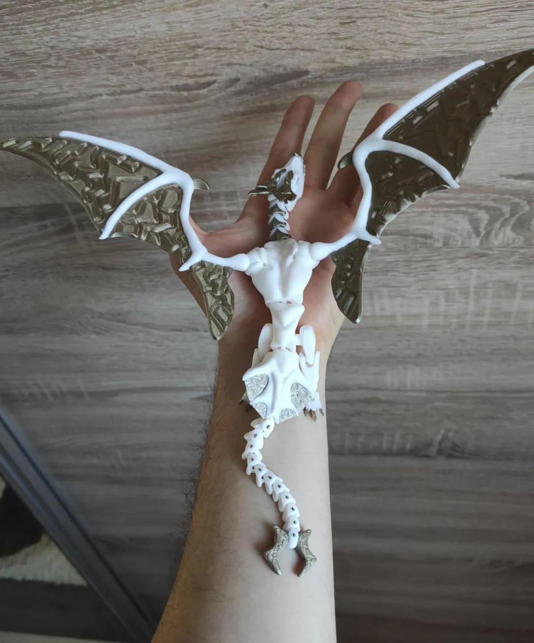 Articulated Storm Wyvern - Free 3D Print Model - MakerWorld