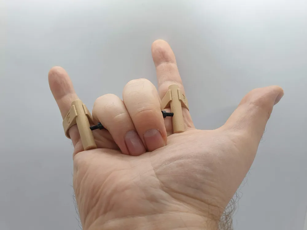 Finger Gun — BB Blaster Toy Ring by Jaatinen3D - MakerWorld