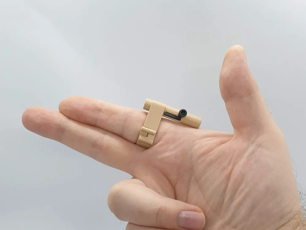 Finger Gun — BB Blaster Toy Ring by Jaatinen3D - MakerWorld